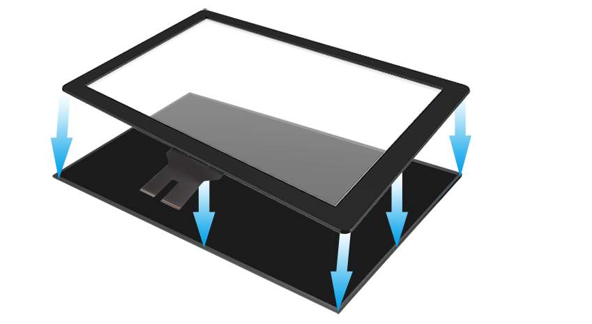 Full-fit Touch Lcd Panel 15 to 27 inches-Touch Lcd Panel-Shenzhen ...